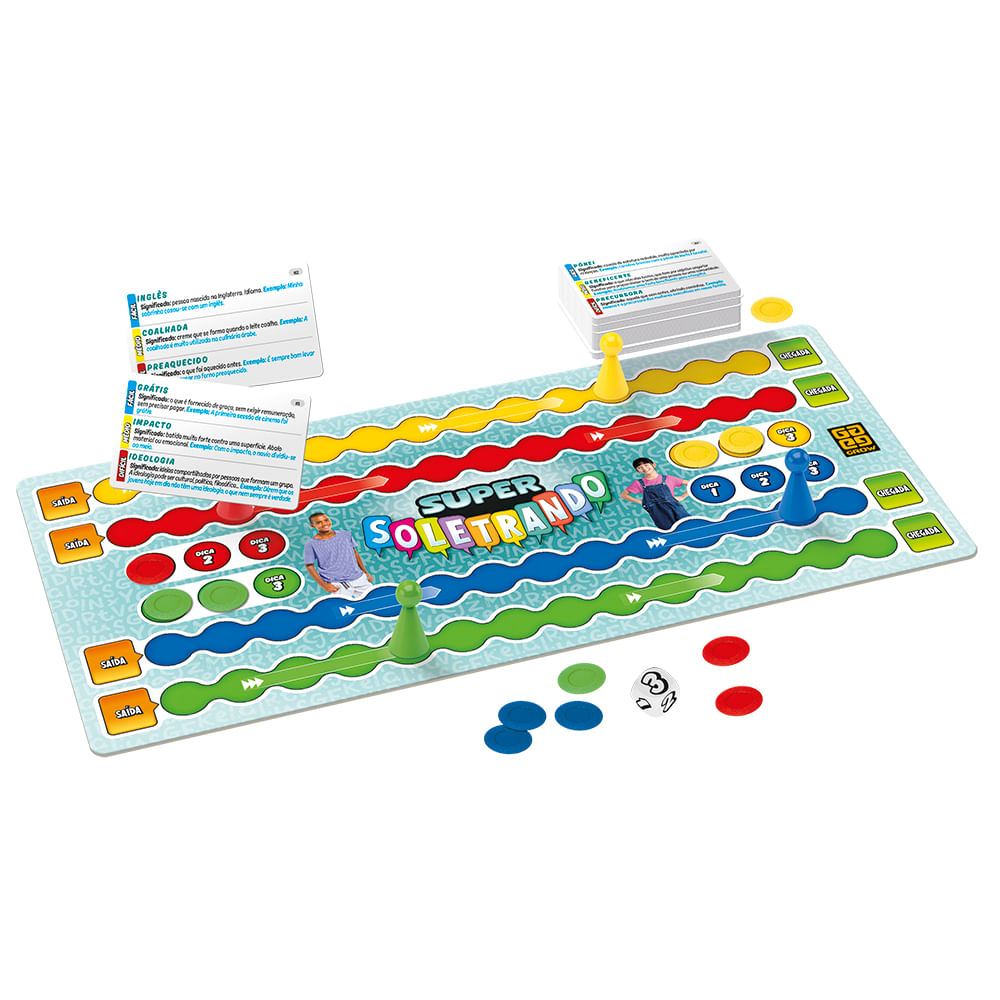 Jogo Super Soletrando - Loja Grow